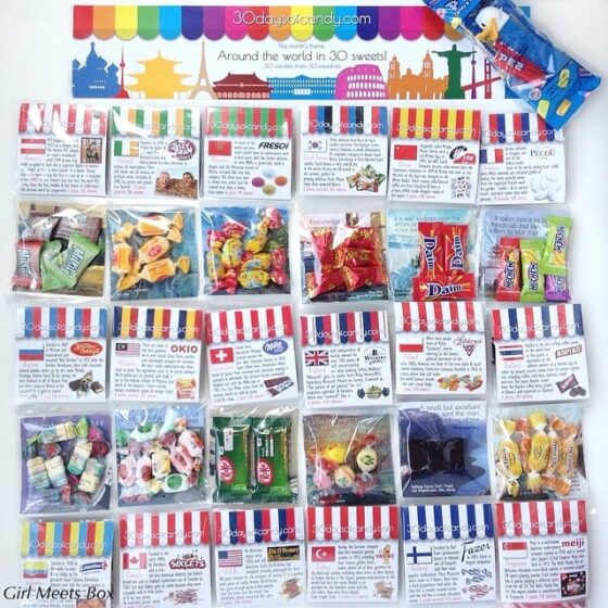 30 Days of Candy - Subscription Box [The Ultimate Review] - Kaila Yu